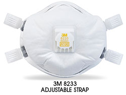 3M 8511, 3M 8211 Respirators with Valve in Stock - ULINE